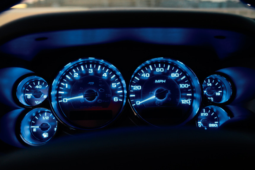 2011 Chevy Silverado build after with us speedo gauges - Trinity ...