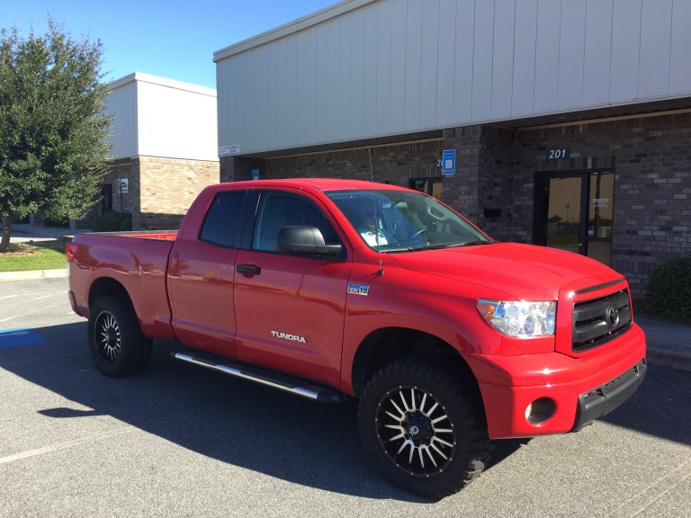 Red Tundra on DropStars - Trinity Motorsports