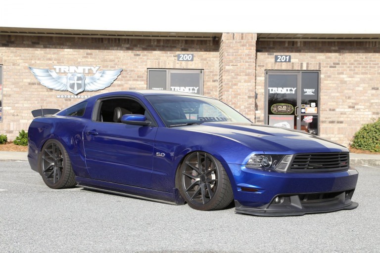 Bagged 2014 Mustang GT - Trinity Motorsports