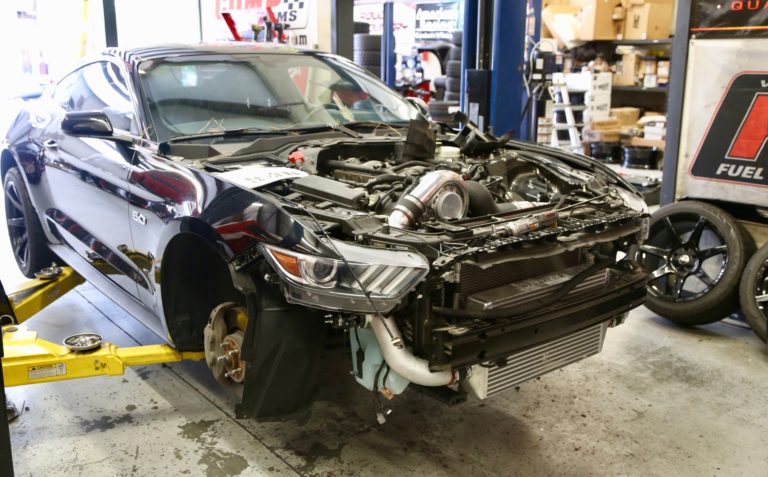 5L_supercharged_Mustang_GT_Vortech_Paxton_Kooks_Corsa_build - Trinity ...
