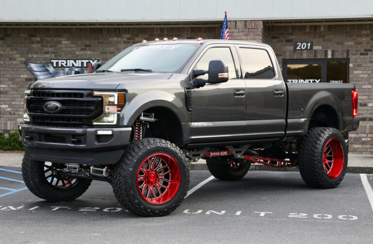 F250 King Ranch, Fabtech lift & Rockstars - Trinity Motorsports