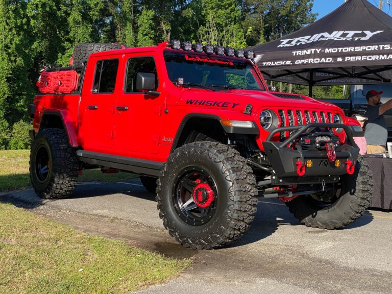 Trinity Motorsports Whiskey Gladiator Nine Line Jeep Show - Trinity ...