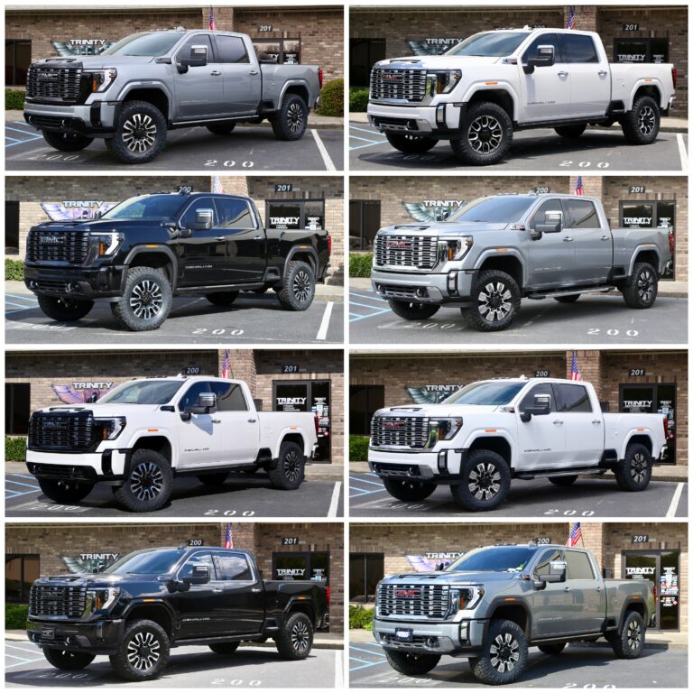 2024-25 GMC HD Denali and Ultimate collage - Trinity Motorsports